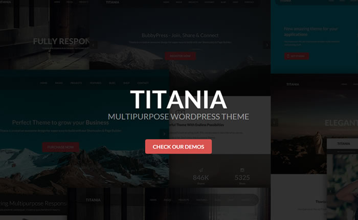 Titania Responsive Multipurpose WordPress Theme
